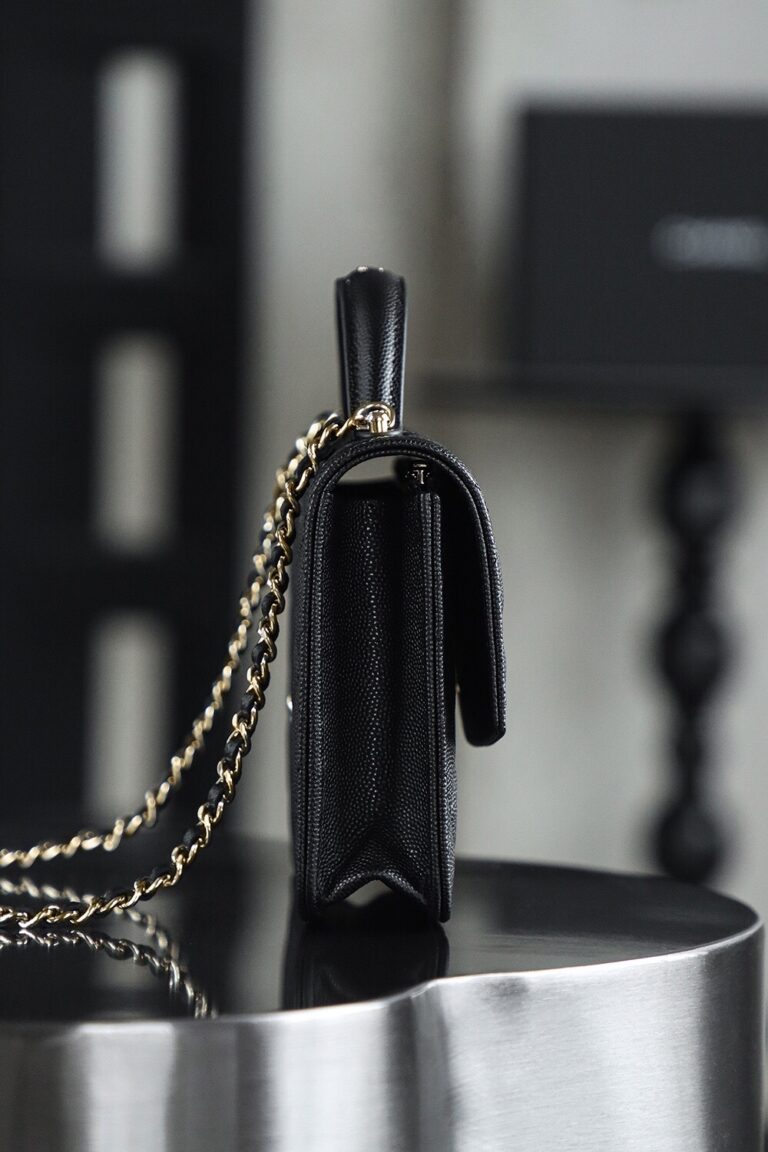God Factory Chanel 25C Chain Backpack Black Pale GHW Size 18*14*3 cm ...