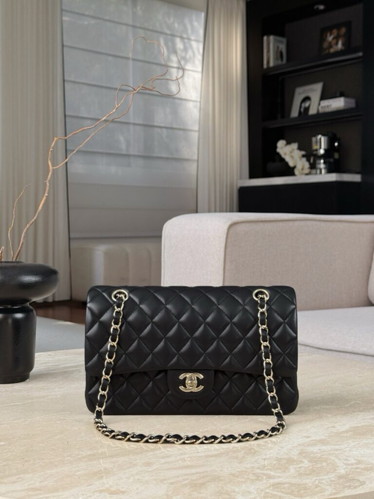 God Factory Chanel CF Bags Code 10545 CF25CM Lambskin Size 15.5x25.5x6 ...